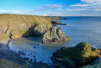 Collieston and Old Slains Castle