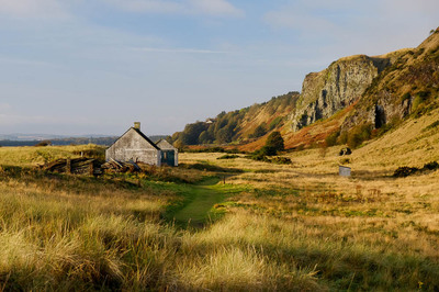 St Cyrus beach and cliff, St Cyrus