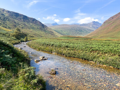 Glen Rosa and the Blue Pool
