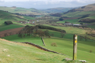 St Cuthbert's Way: Harestanes to Kirk Yetholm