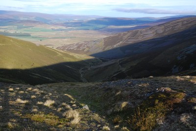 Ladder Hills: Càrn Mòr from Chapeltown
