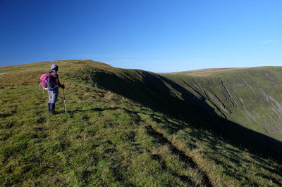 Hart Fell ridges horseshoe, near Moffat