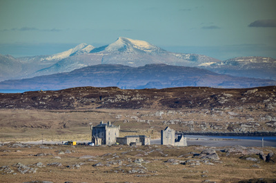 Breachacha Castles and Ben Feall (Walkhighlands)