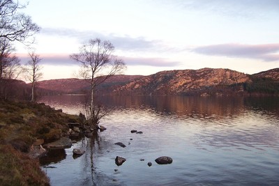 Three lochs circuit, south Loch Ness