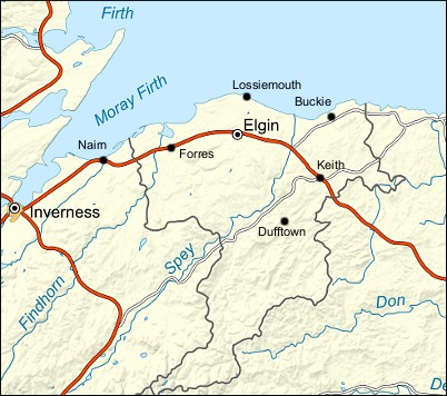 Moray and Nairn (Walkhighlands)