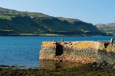 Calgary Bay and the Art in Nature trail