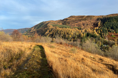 Inverbroom waterfall, gorge & river circuit (Walkhighlands)